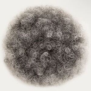 unbranded | Hair | Afro Puff Drawstring Ponytail With Bangs Gray | Poshmark